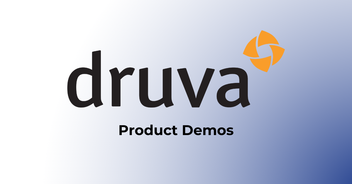 Druva Demos - Druva Distributor - Radius Channels